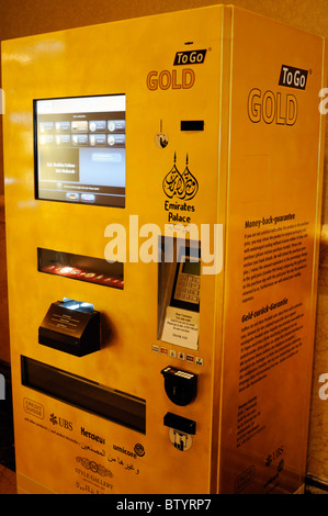 Gold to Go vending machine in Burj Khalifa in Dubai United Arab ...