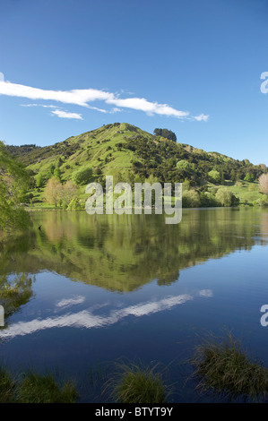 Lake Tutira Hawkes Bay New Zealand Stock Photo - Alamy