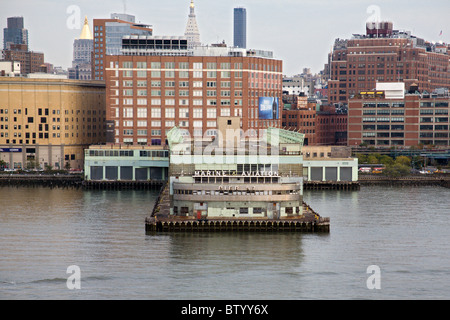 hudson river marine aviation pier 57 new york city new york USA Stock ...
