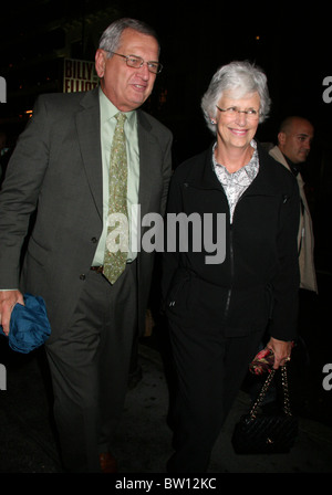 Katie Holmes' Parents Attend ALL MY SONS on Broadway Stock Photo - Alamy