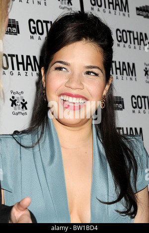 Gotham Magazine Cover Party for America Ferrera Stock Photo - Alamy