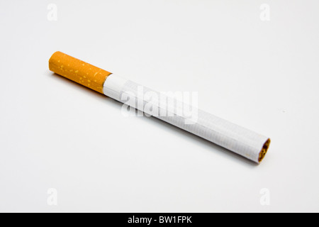 filter tipped cigarette isolated on white background Stock Photo - Alamy