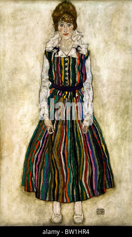 EGON SCHIELE (1890-1918) EDITH SCHIELE (1918) UPPER BELVEDERE PALACE ...