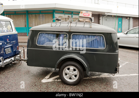 Westphalia Funeral Coffin Trailer on Volkswagen VW Campervan Stock ...