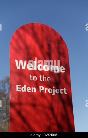welcome sign at the entrance for greeting and welcoming visitors ...