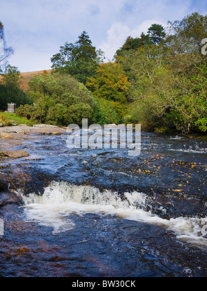 The River Avon in Dartmoor National Park near Didworthly, Devon ...