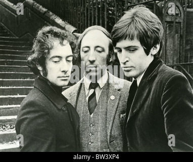 Mike McGear of Pop Group Scaffold January 1968with other group members ...