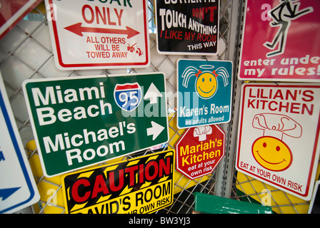 Signs and Symbols in Miami Stock Photo - Alamy