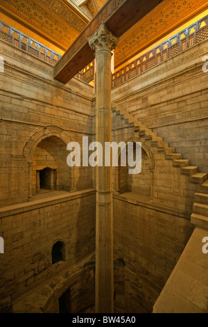 EGYPT CAIRO ISLAND RODA nilometer INTERNAL DETAIL octagonal column 715 ...