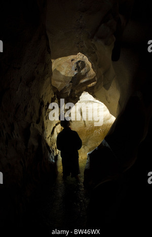 Cave Stream Scenic Reserve. New Zealand Stock Photo - Alamy