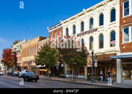 Buildings of historic downtown Franklin Tennessee USA Stock Photo - Alamy