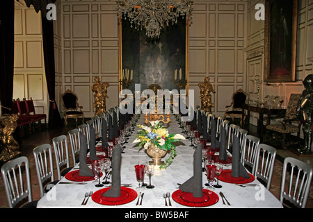 Warwick Castle, the State Dining Room, Francis Bedford (English, 1815/ ...