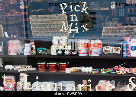 Pick and Mix: Jars of old fashioned traditional British sweets sweet ...