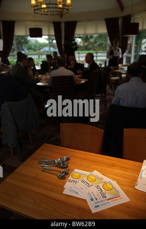 4Networking founder Brad Burton speaking at a new 4Networking group ...