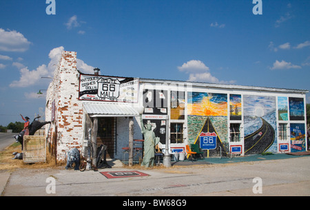 route 66 chelsea oklahoma Stock Photo - Alamy