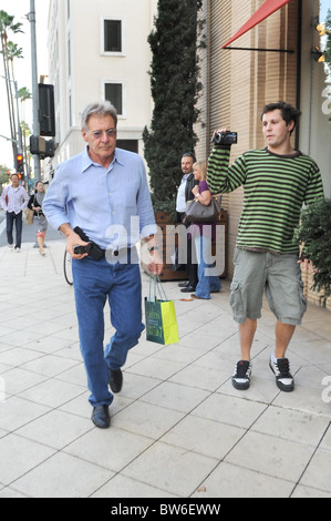 Harrison Ford out shopping on Rodeo Drive in Beverly Hills Featuring ...