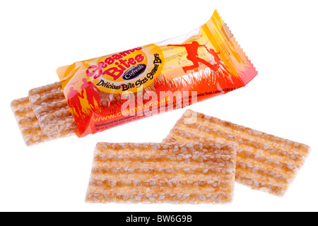 Packet of four Cofresh bite size sesame seeded bars Stock Photo - Alamy