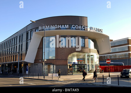 Exterior of the new National Express Coach Station Digbeth Birmingham ...