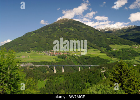 Austria, Brenner, Pass, Europabrücke, Bridge, Tirol, alps, highway ...
