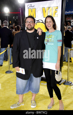 Kevin Smith 'The Simpsons Movie' premiere at the Mann Village Theater ...