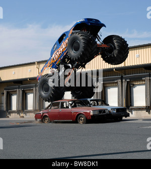 Thrasher Monster Truck at fund raiser for Komen Race for the Cure. Big ...