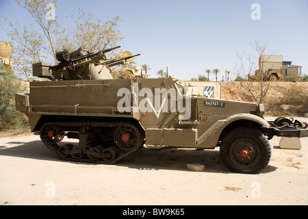 Truck at the Israeli Air Force Museum at Hazerim on the outskirts of ...