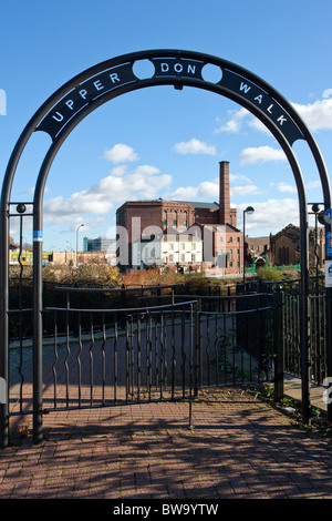 Upper Don Walk, Sheffield Stock Photo - Alamy