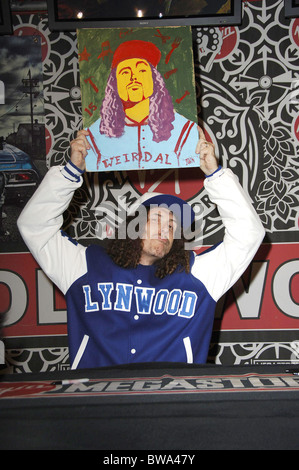 Weird Al Yankovic 'Straight Outta Linwood' CD signing Stock Photo - Alamy