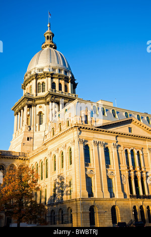 Springfield, Illinois - fall by State Capitol. State Capitol complex ...