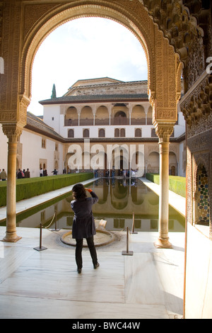 The Alhambra Palace, Granada, Andalucia, Spain Stock Photo - Alamy