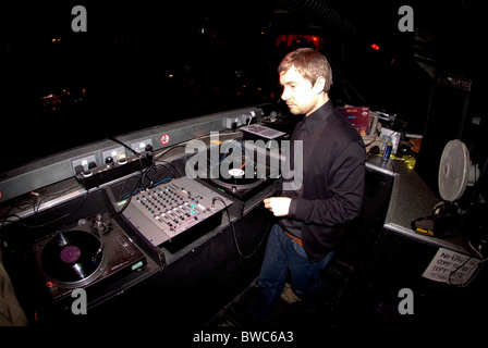 Actor Martin Freeman, DJ'ing in London Stock Photo - Alamy