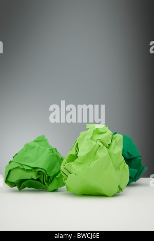 crunched paper ball concept Stock Photo - Alamy