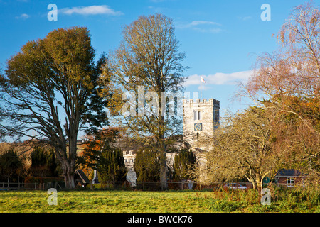 All Saints Church at Broad Chalke Stock Photo - Alamy