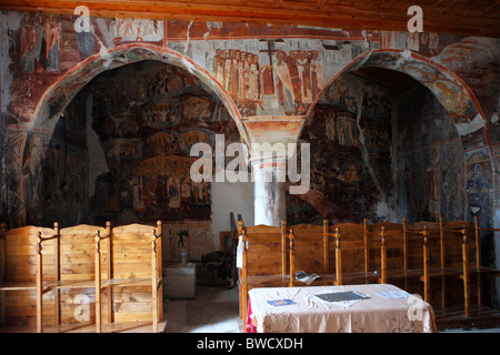 Church of Virgin Mary, Dhermi, district of Vlora (Vlore), Albania Stock ...