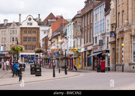 Northampton Market Square, Town Centre at night Stock Photo - Alamy