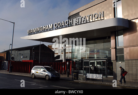 Exterior of the new National Express Coach Station Digbeth Birmingham ...