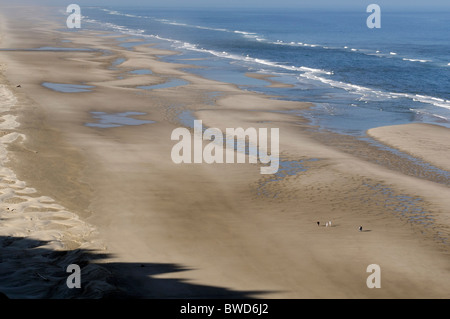 baker beach florence oregon usa pacific ocean northwest long sandy ...