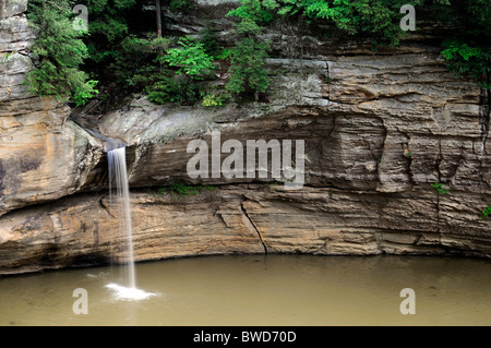 lick falls waterfall Grayson Lake State Park scenic overlook kentucky ...