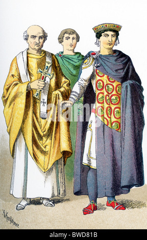 The Byzantine figures (from 300-700) are: Bishop Maximianus, noble ...