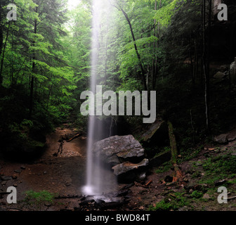 Historic Yahoo Falls Muscogee Ywahoo waterfall Daniel Boone National ...