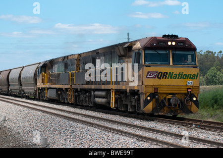 Rolling stock of QR National the Australian coal resources company ...