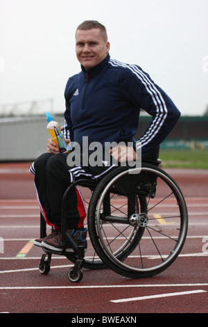 David Weir Paralympian athlete Stock Photo - Alamy