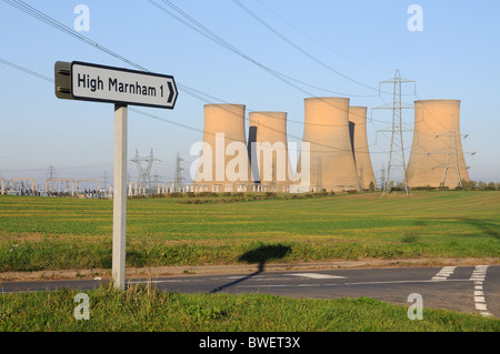 High Marnham Power Station Stock Photo - Alamy