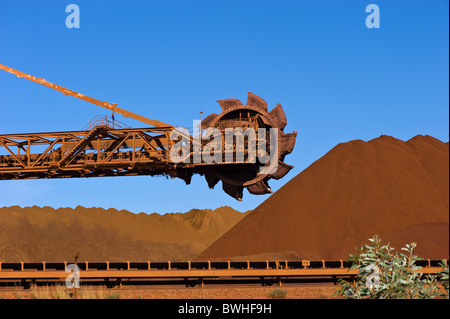 Iron Ore Mine, Pilbara, Western Australia Stock Photo - Alamy