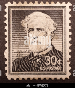Postage stamp: United States Postage, Robert E. Lee, 30 cent, 1957 ...