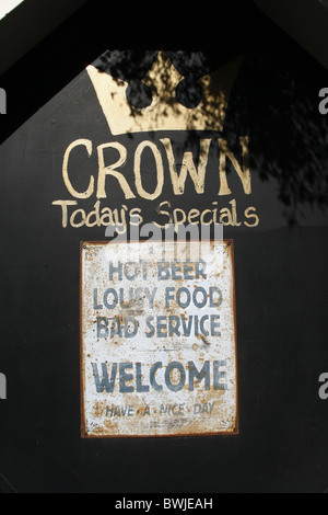 Public house sign Caernarfon North wales Stock Photo - Alamy