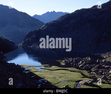 Lai da Tuma, source of the Rhine River, Anterior Rhine, Switzerland ...