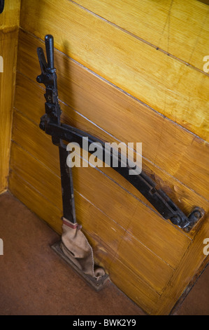 Interior of GWR Autocoach carriage Stock Photo - Alamy