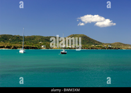 Boats, Isabel Segunda, Vieques, Puerto Rico Stock Photo - Alamy