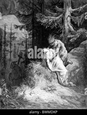 THE BURIAL OF ATALA, BY GUSTAVE DORE. Gustave Dore, 1832 - 1883, French ...